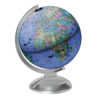 Intelliglobe II 12″ Blue Raised Relief Desk | Replogle Globes
