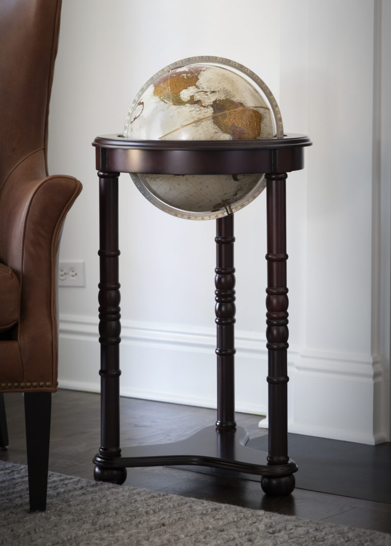 Lancaster 12″ Bronze Metallic Raised Relief Floor | Replogle Globes