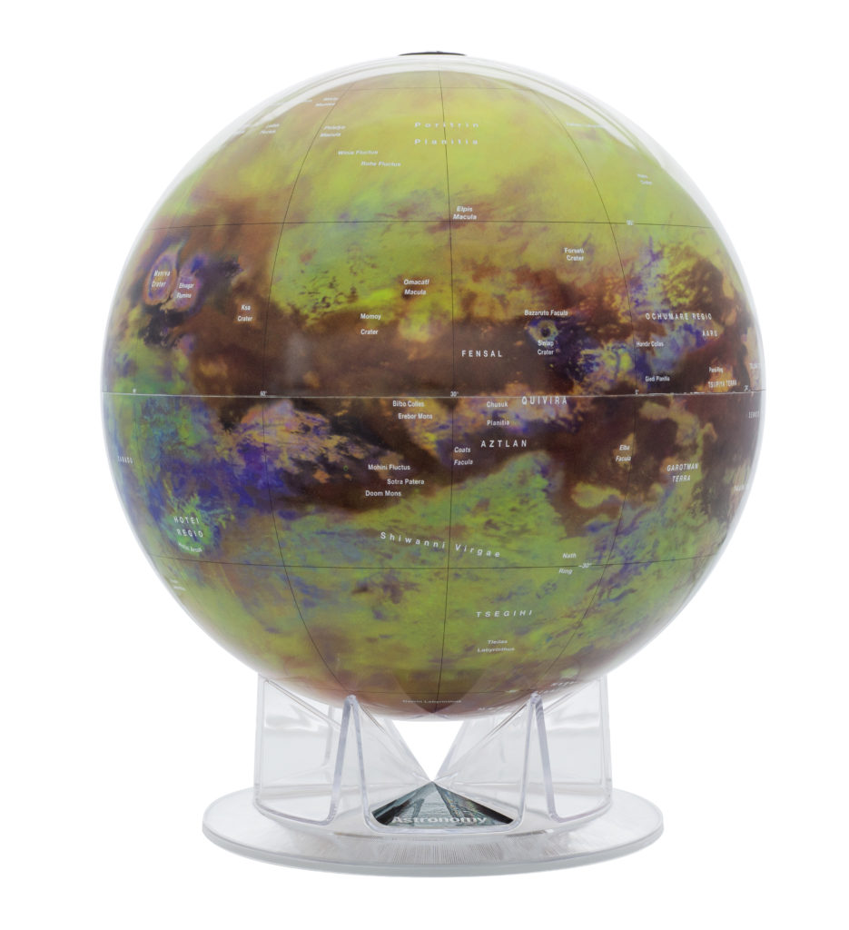 Titan Globe by Astronomy Magazine Desk – Replogle Globes | Replogle Globes