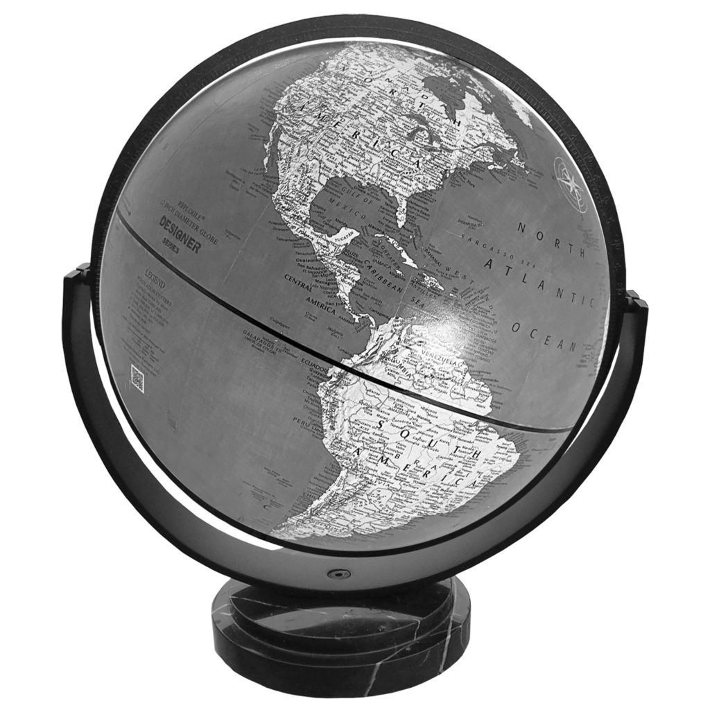 Hollis 12″ Gray Desk | Replogle Globes